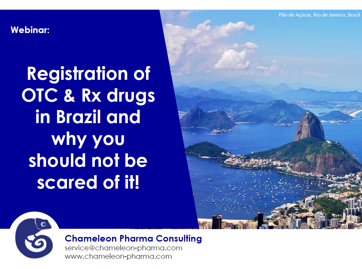 Webinar on Registration of OTC & Rx drugs in Brazil and Fast-track ...